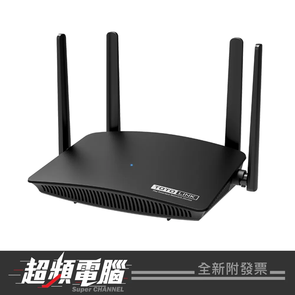 40T44058 TOTOLINK A720R AC1200 WiFi 雙頻無線路由器 - Super Channel 超頻電腦